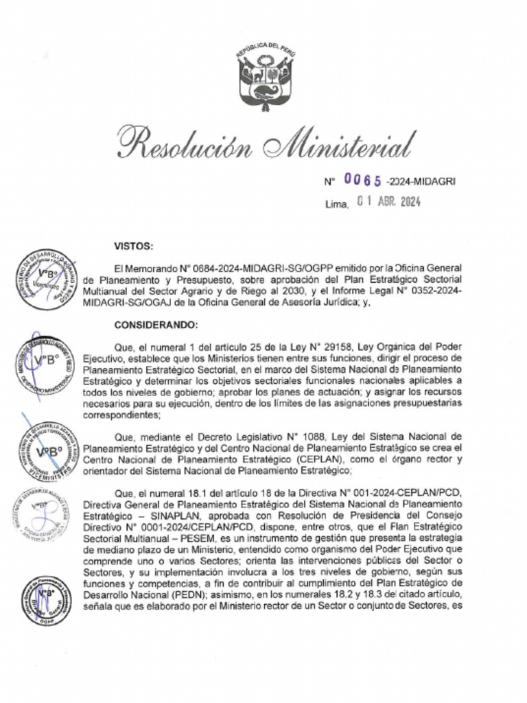 Pesem Midagri | PDF | Agricultura | Los bosques