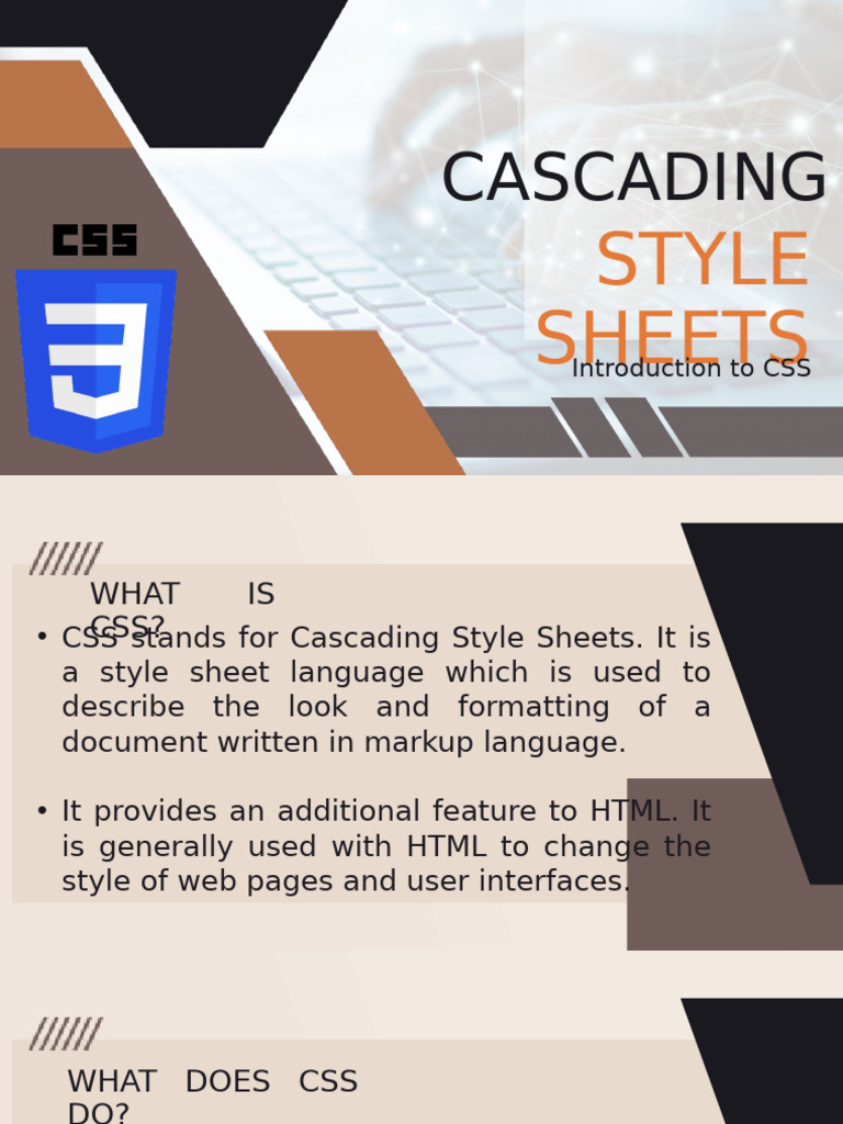Introduction To CSS and CSS Selectors | PDF | Html | Html Element Introduction To CSS and CSS Selectors | PDF | Html | Html Element