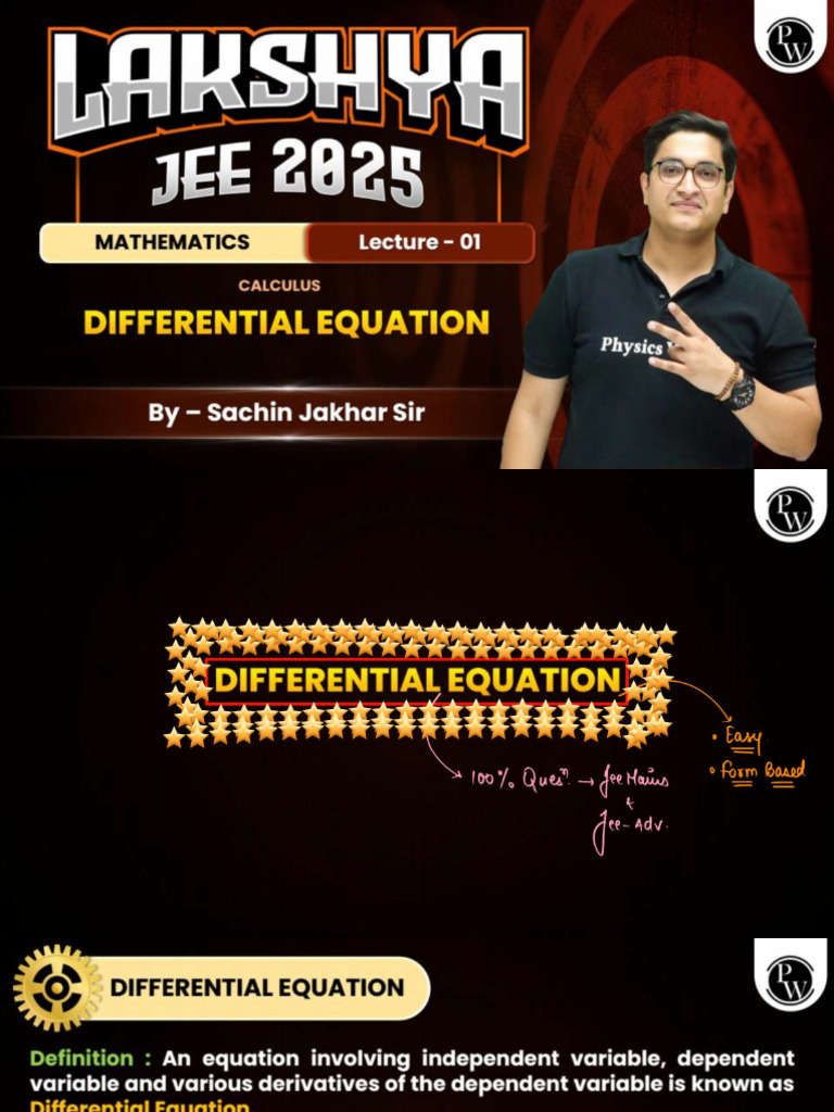 Diff Eq1 Split | PDF