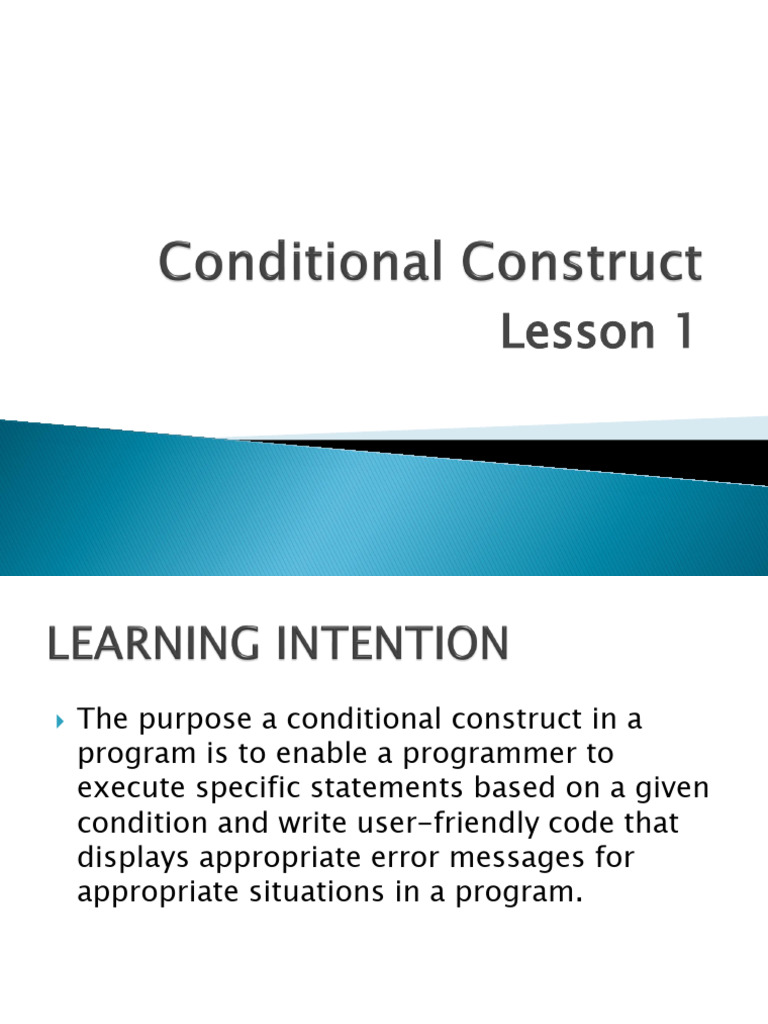 9 - If - Statement 1 | PDF | Programming Paradigms | Mathematical Logic