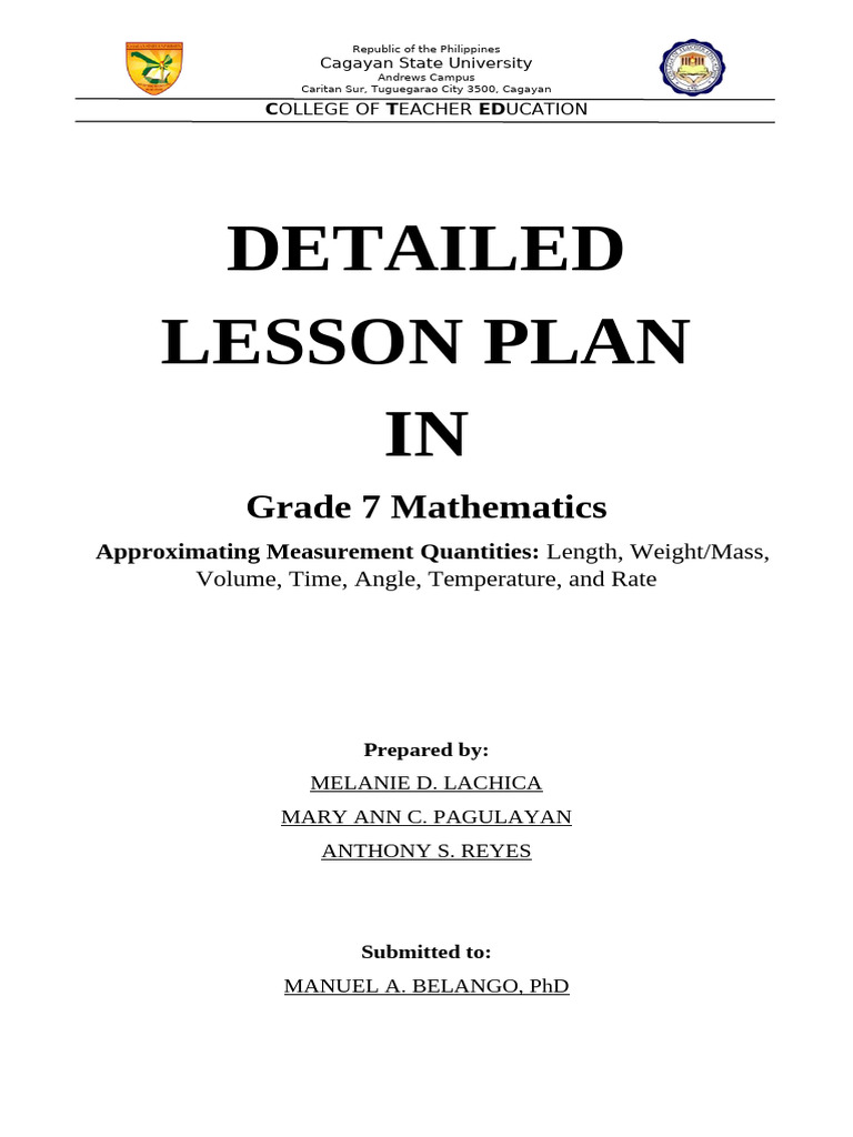 dlp-mathematics | PDF | Measurement | Ounce