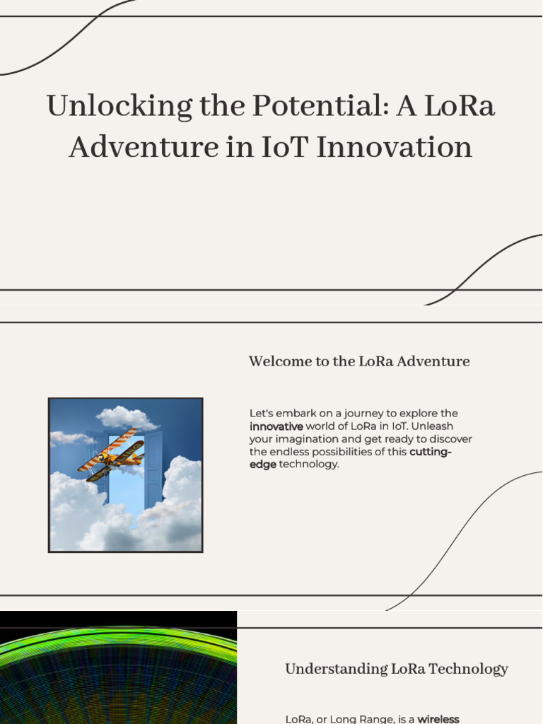 LoRa Technology in IoT Innovation | PDF