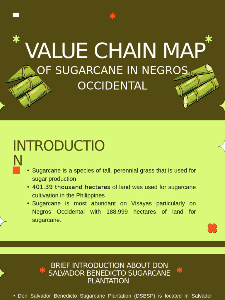 Sugarcane Value Chain in Negros Occidental | PDF | Cooking, Food & Wine ...