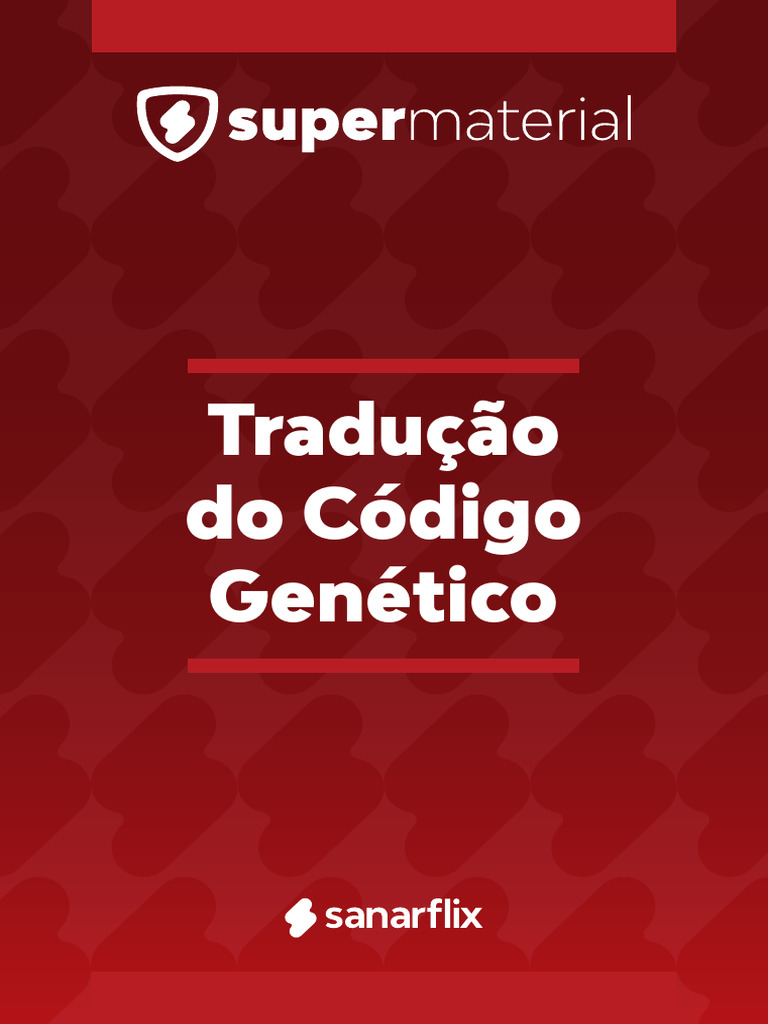 Resumo Super Material Traducao Do Codigo Genetico 5280808 1701336695 ...