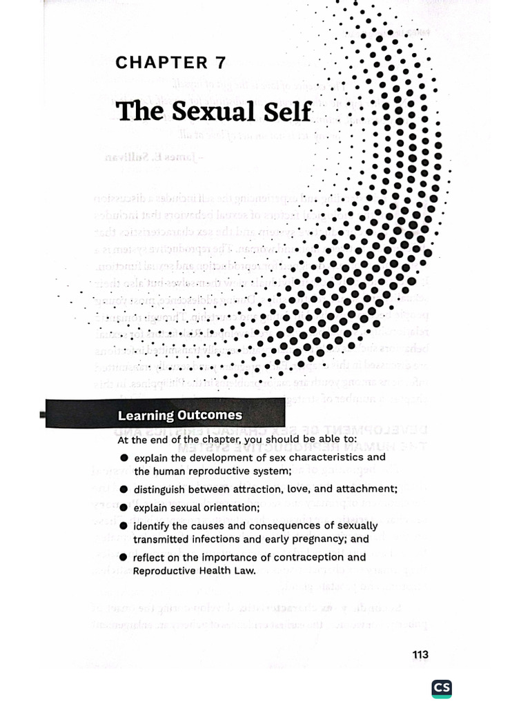 Ge 101 Chapter 7 The Sexual Self | PDF