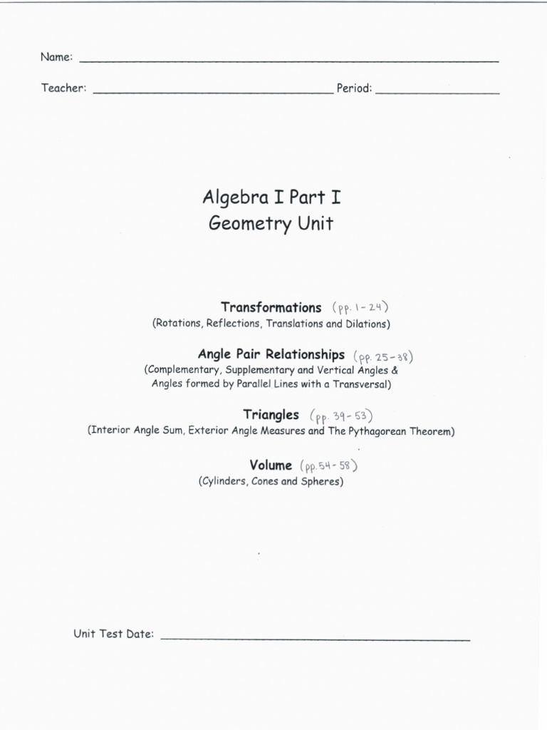 Geometry Transformations 2 | PDF