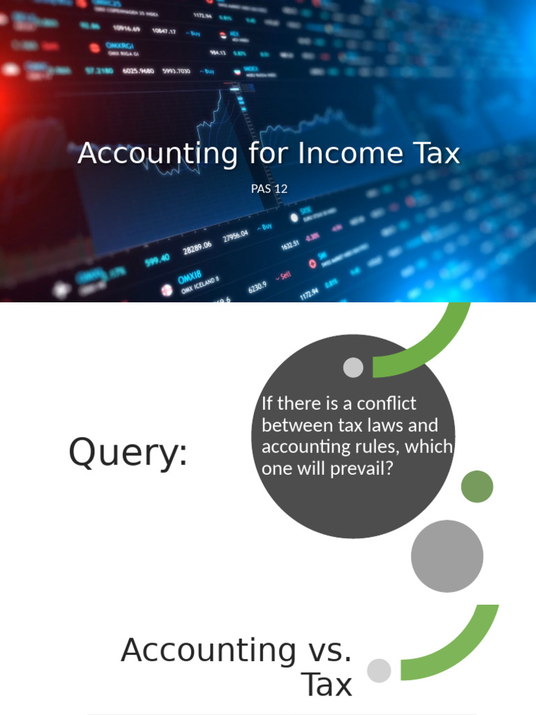 Understanding Income Tax Accounting | PDF | Deferred Tax | Expense