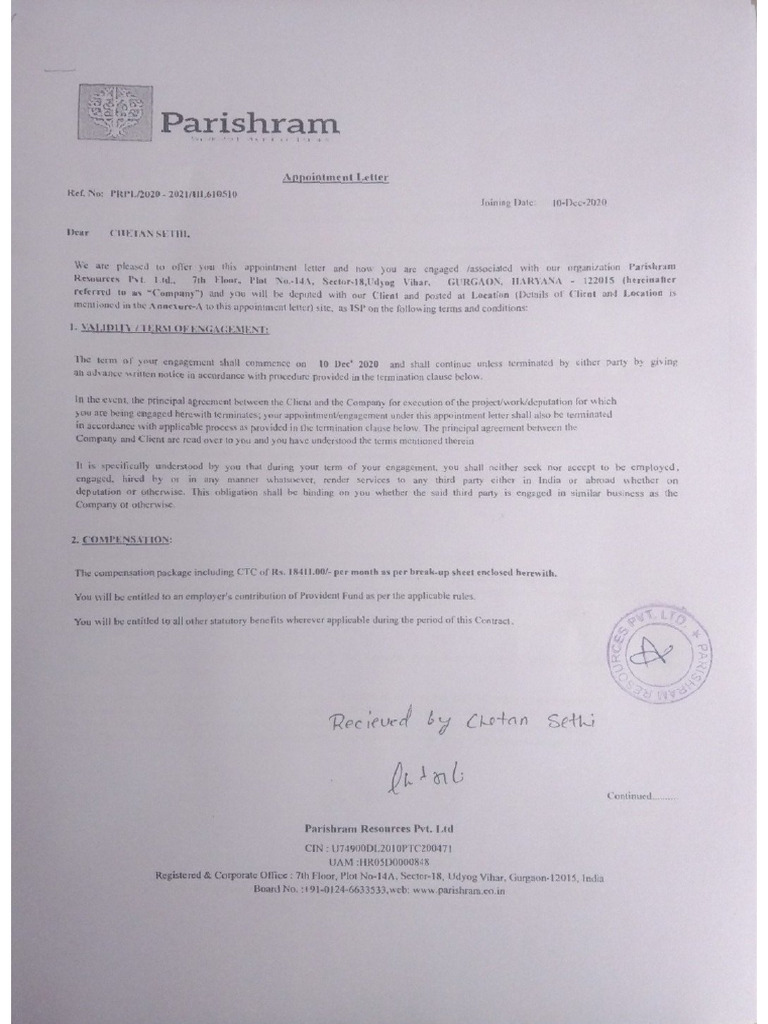 Chetan Appinittlatrer | PDF