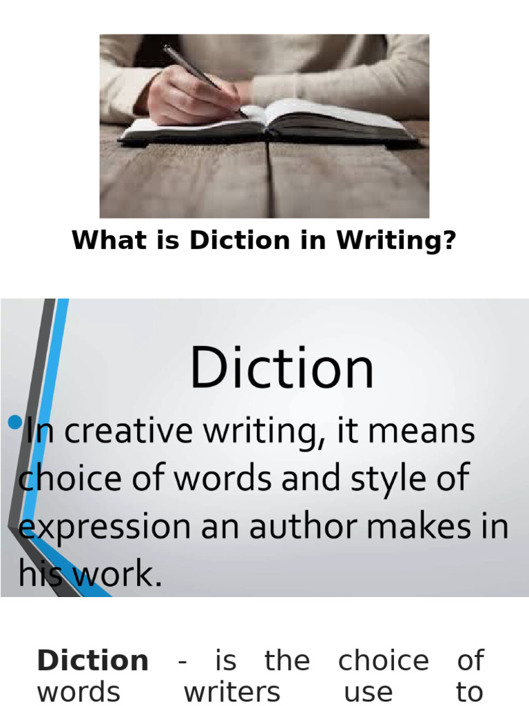 Lesson 3 - Diction in Writing | PDF | Language Arts & Discipline