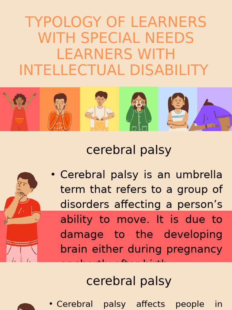 Learners With Intellectual Disabiltiy | PDF | Cerebral Palsy | Down ...