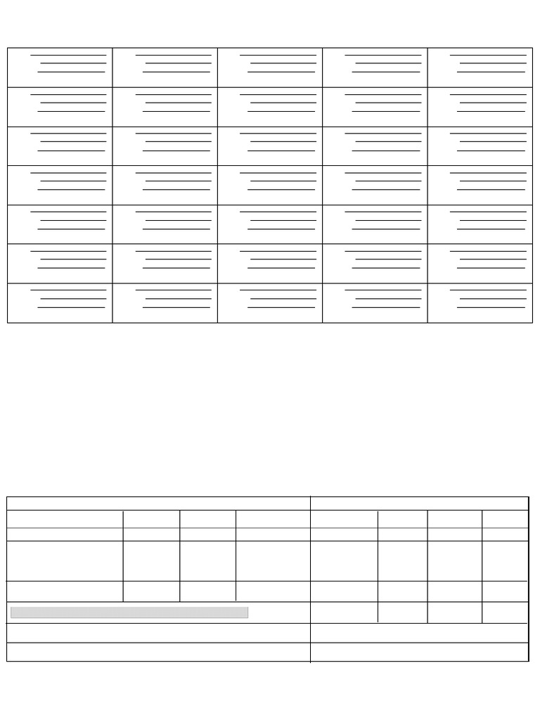 Ugu - Dist - Invigilation Table (7x5) 2 | PDF