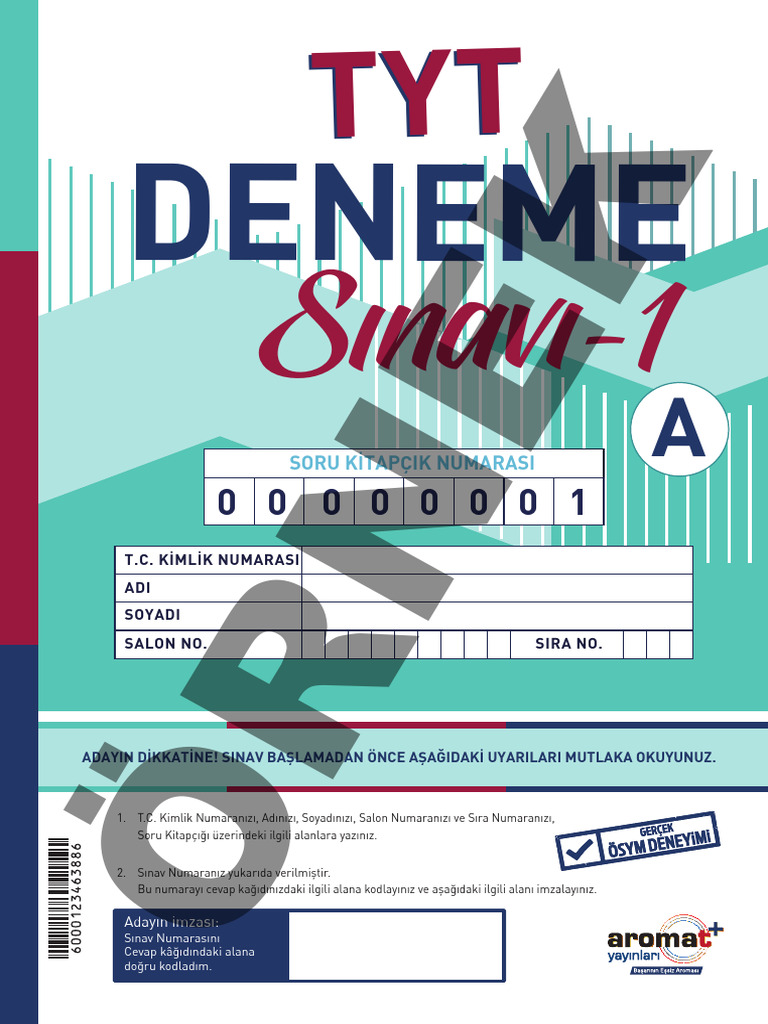 20231102180721-3096-Aromat Tyt 1 Ornek PDF | PDF