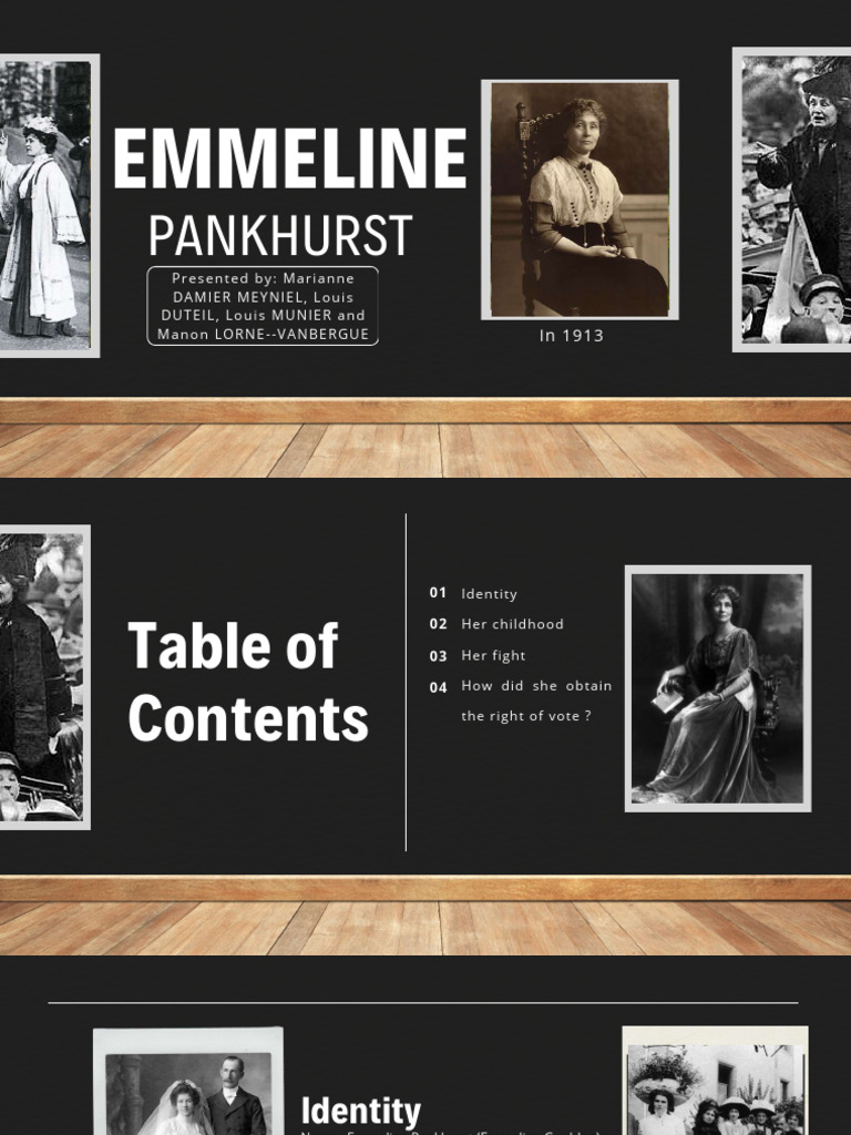Emmeline Pankhurst Exposé 1 | PDF | History