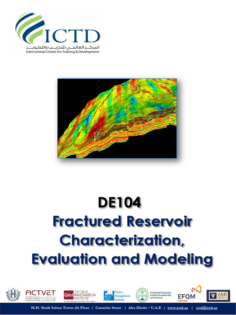 DE104 Fractured Reservoir Characterization, Evaluation and Modeling ...