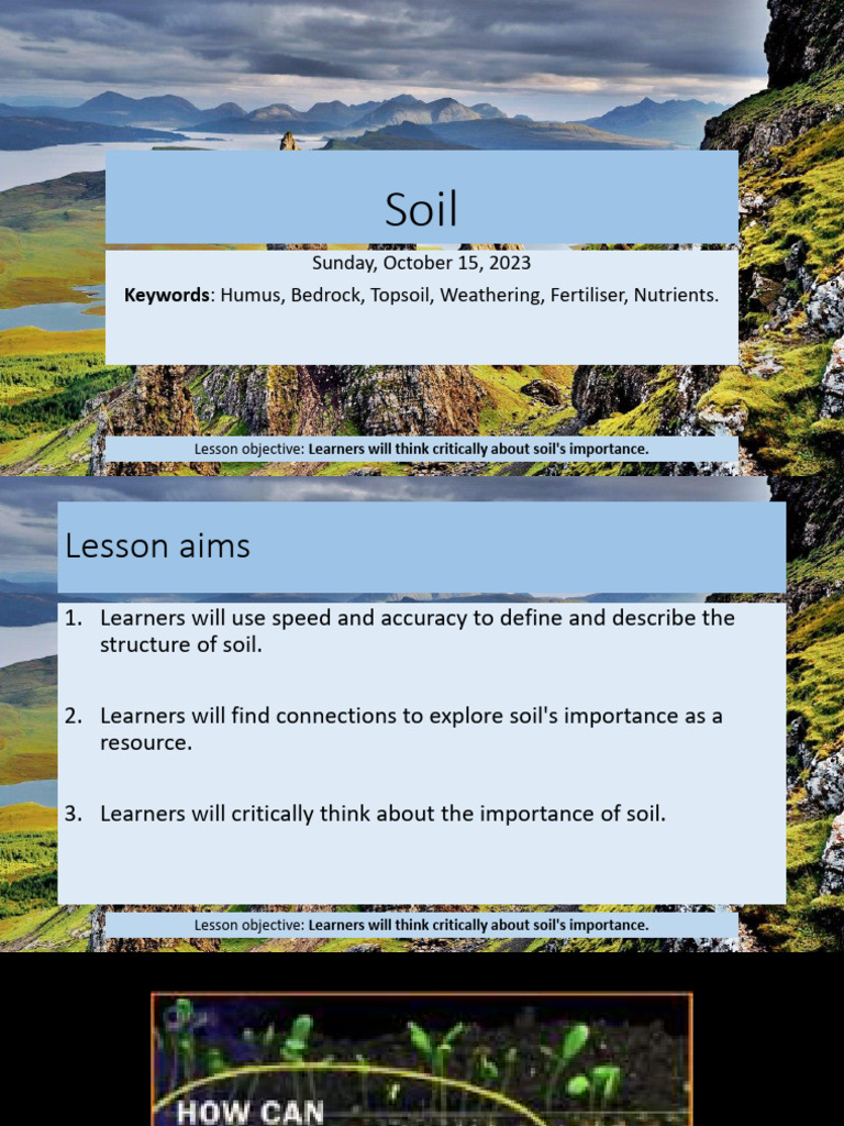 Soil | PDF | Soil | Agriculture