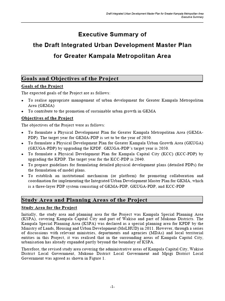 GKMA-IUDMP - DFR - Executive Summary For Display - Fin - REV2 ...