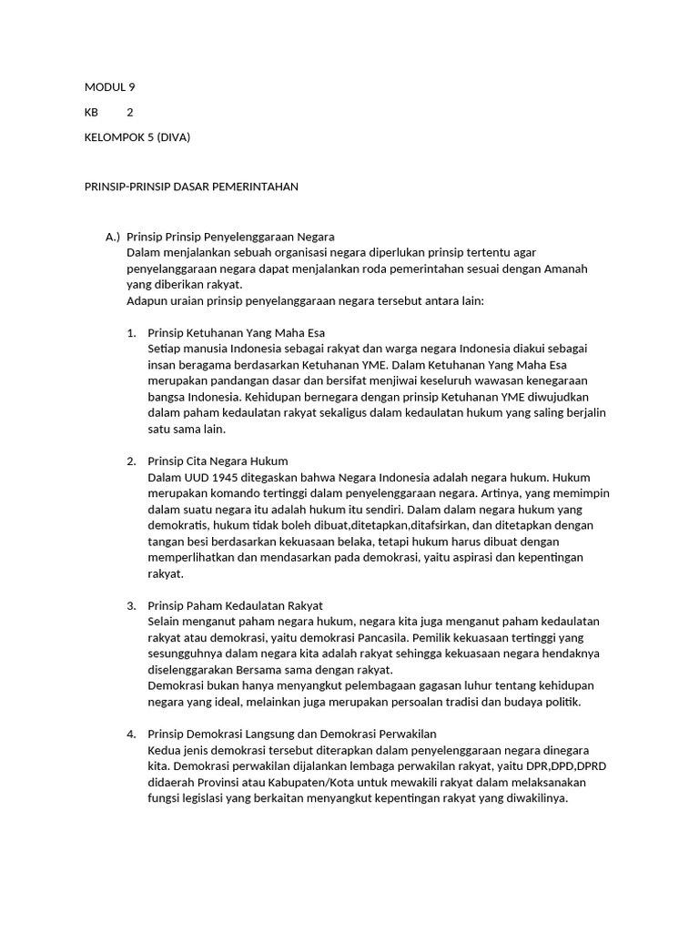 Modul 9 KB 2b Diva | PDF