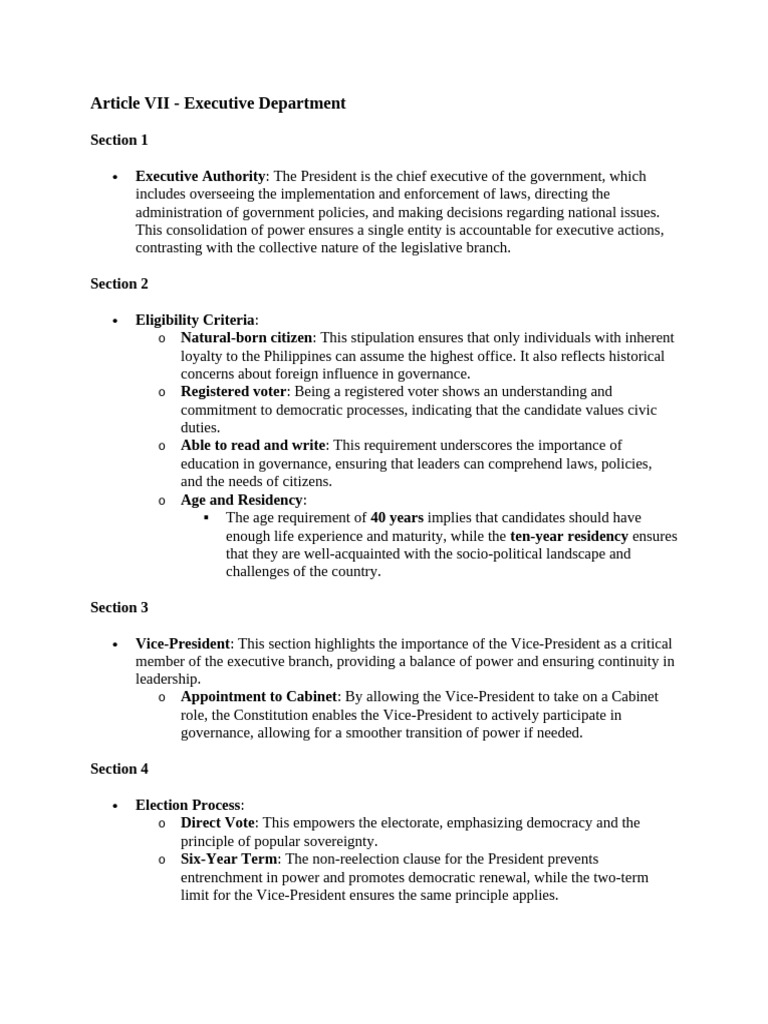 Article VII | PDF | Presidents Of The United States | American Government