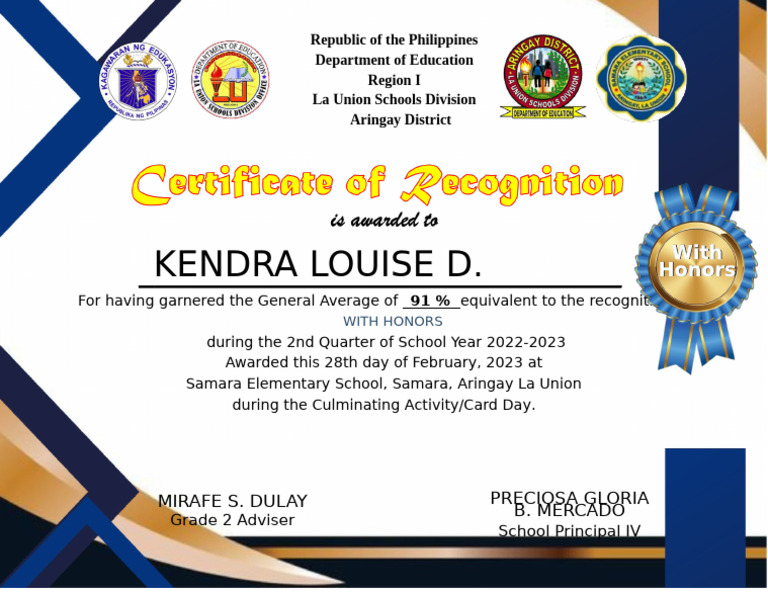 Cert Recog Word | PDF