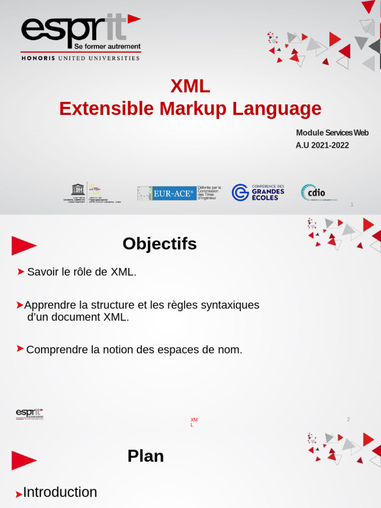 2 XML | PDF | XML | Langage de balisage