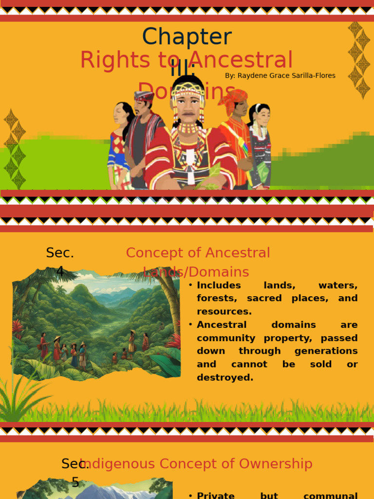 Rights to Ancestral Domains Explained | PDF | Environmental Social ...