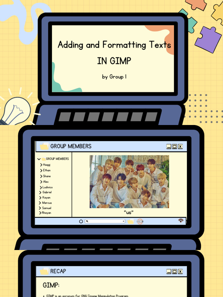 GIMP Text Tool: Adding & Formatting Guide | PDF