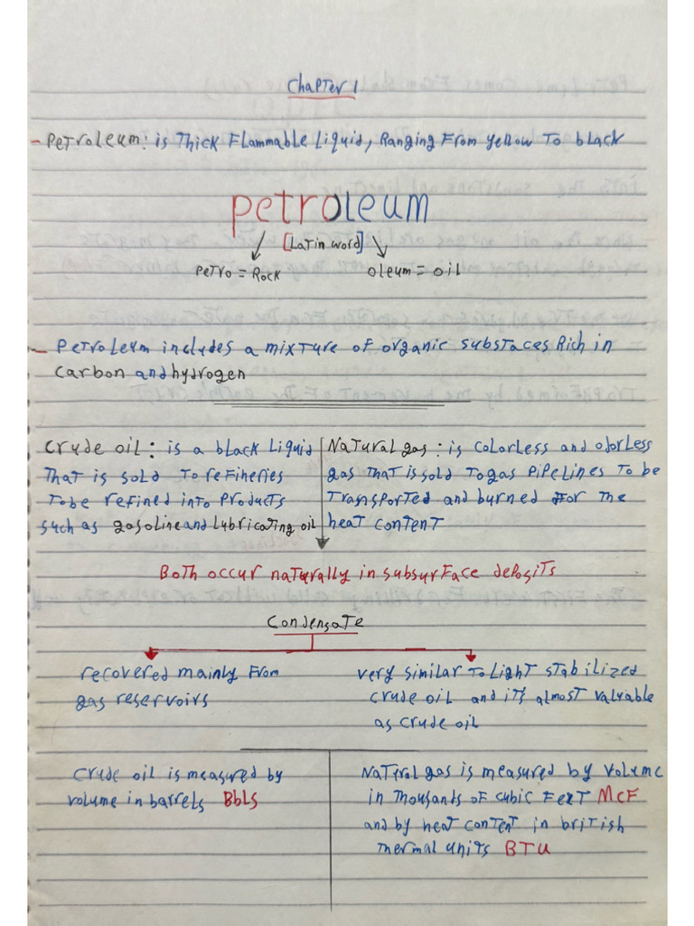 Introduction To Petroleum | PDF