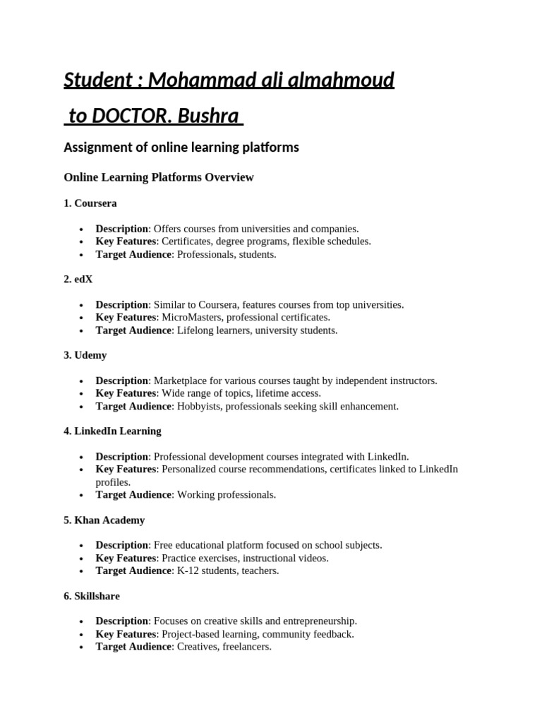 Assignment To DOCTOR Bushra | PDF
