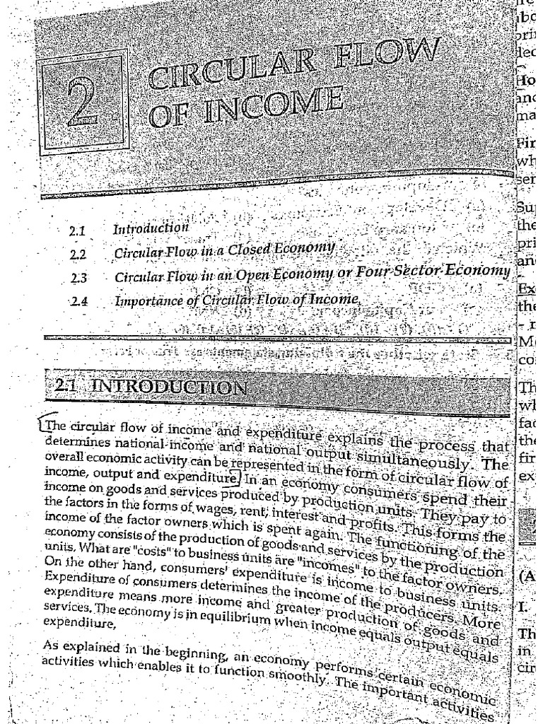 Circular Flow of Income | PDF