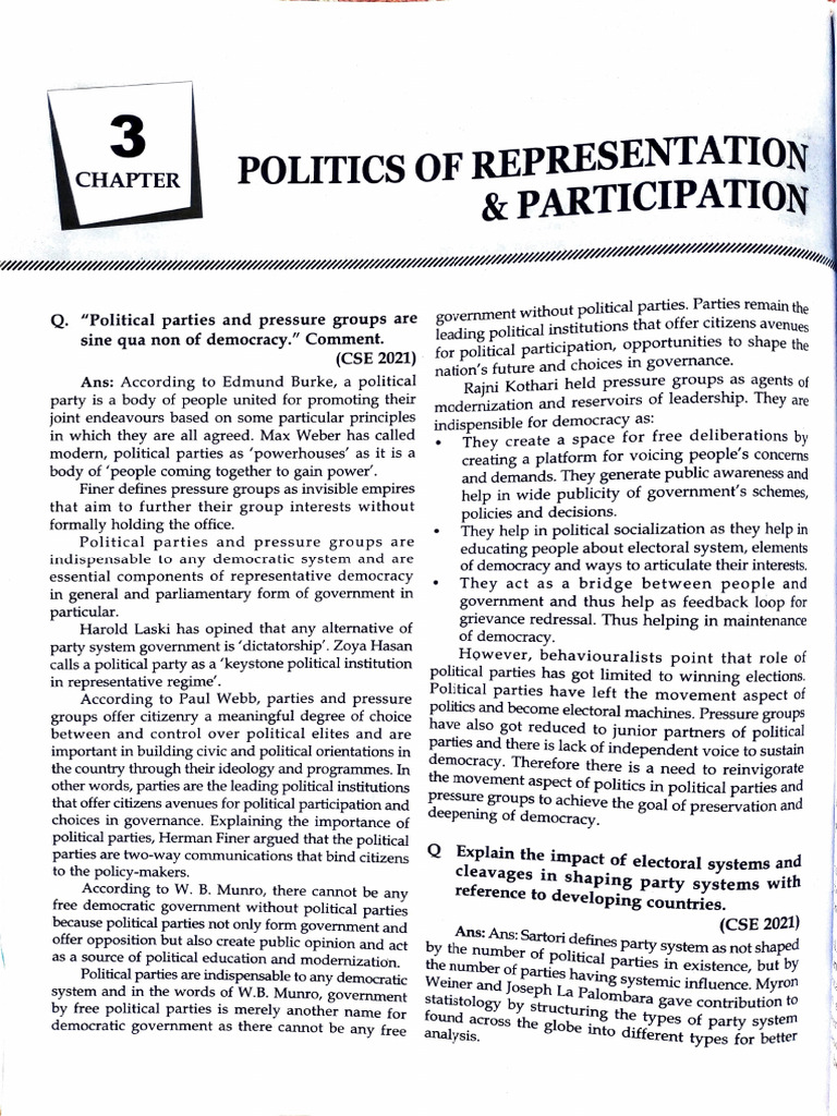 Political Parties and Democracy Explained | PDF | Political Parties ...