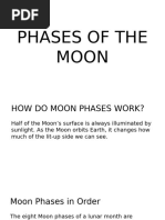 Phases of The Moon | PDF | Moon | Astronomy