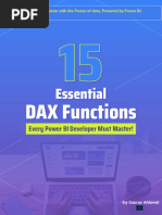 Complete DAX Functions List | PDF