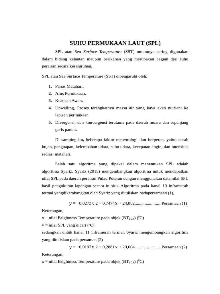 Materi Singkat SPL | PDF