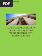 NW Maths Literacy Grade 12 September 2024 P2 and Memo | PDF