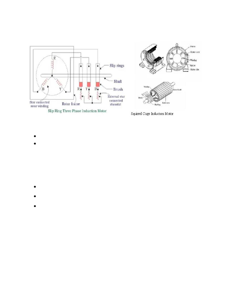 EHV Unit 4 Notes | PDF | Electric Motor | Electromagnetic Induction