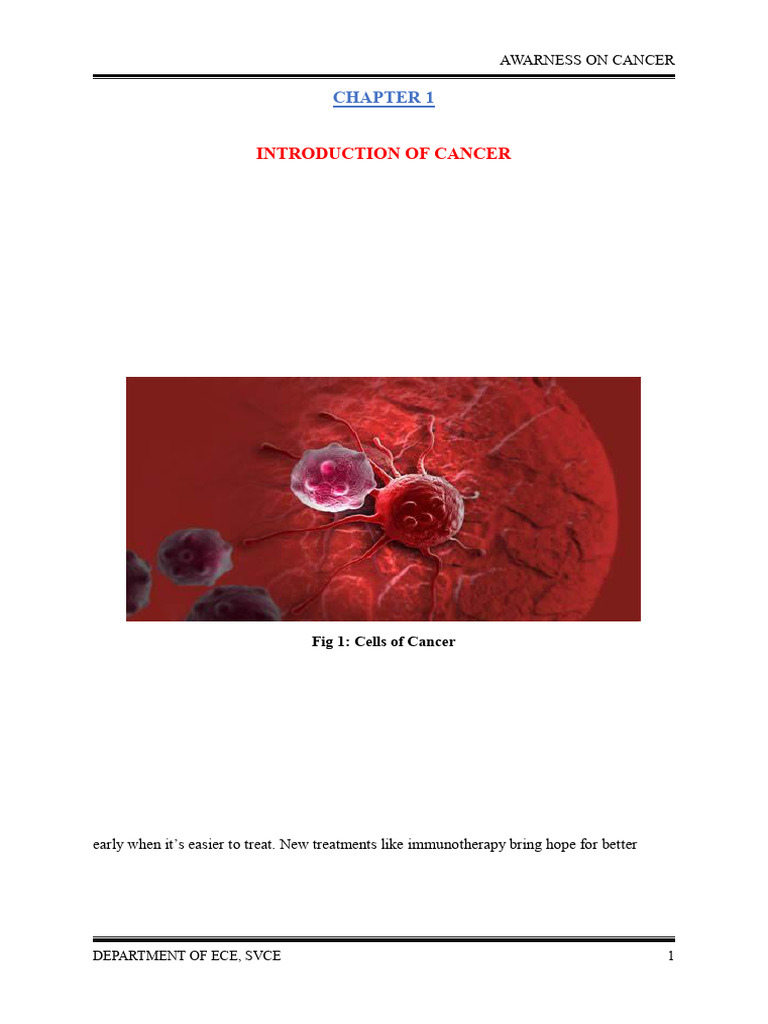 Chaptersofcancerawarness (Final1) | PDF | Cancer | Carcinogen