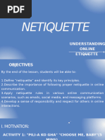 10 Rules of Netiquette | PDF