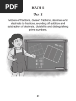 Grade 5 Math Answer Key | PDF | Division (Mathematics) | Numbers