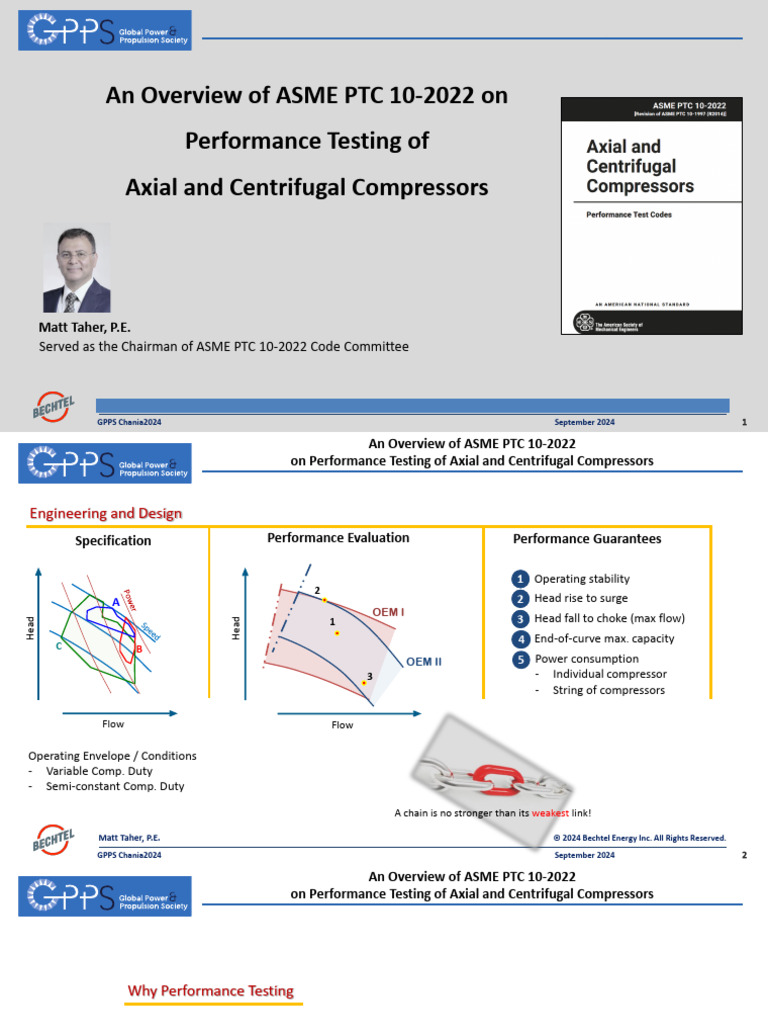 ASME PTC 10-2022 Compressor Testing | PDF | Gases | Gas Technologies
