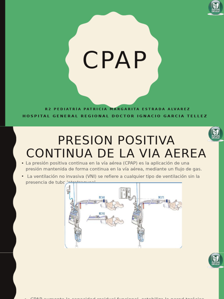 Cpap Nasal Toco | PDF | Medicina CLINICA | Especialidades Medicas