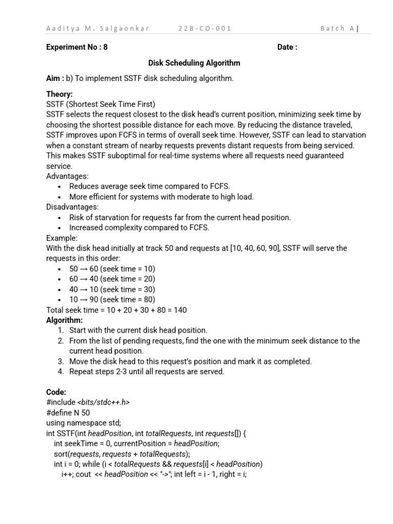 Osexp 8 B | PDF | Computing | Computer Science