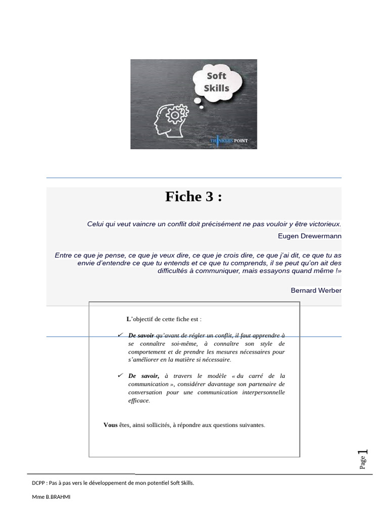 Fiche 3 - DCPP | PDF