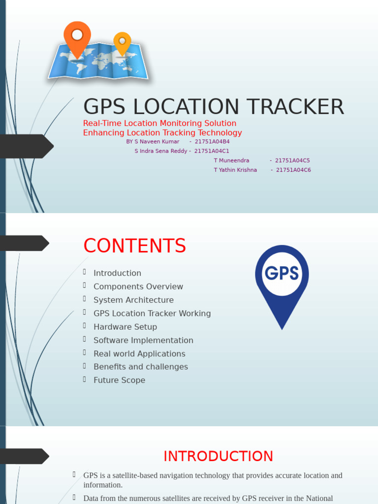 GPS Location Tracker: Real-Time Monitoring | PDF | Global Positioning ...