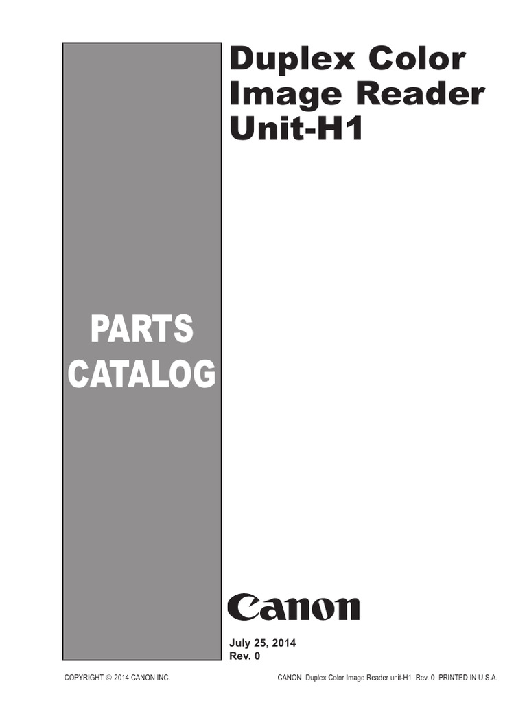 Duplex Color Image Reader Unit-H1 | PDF | Languages Of China ...