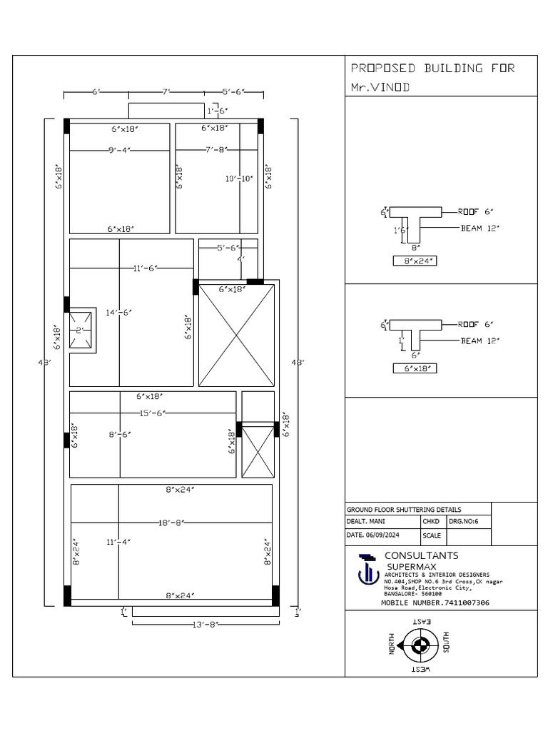 GF Shuttering Details | PDF