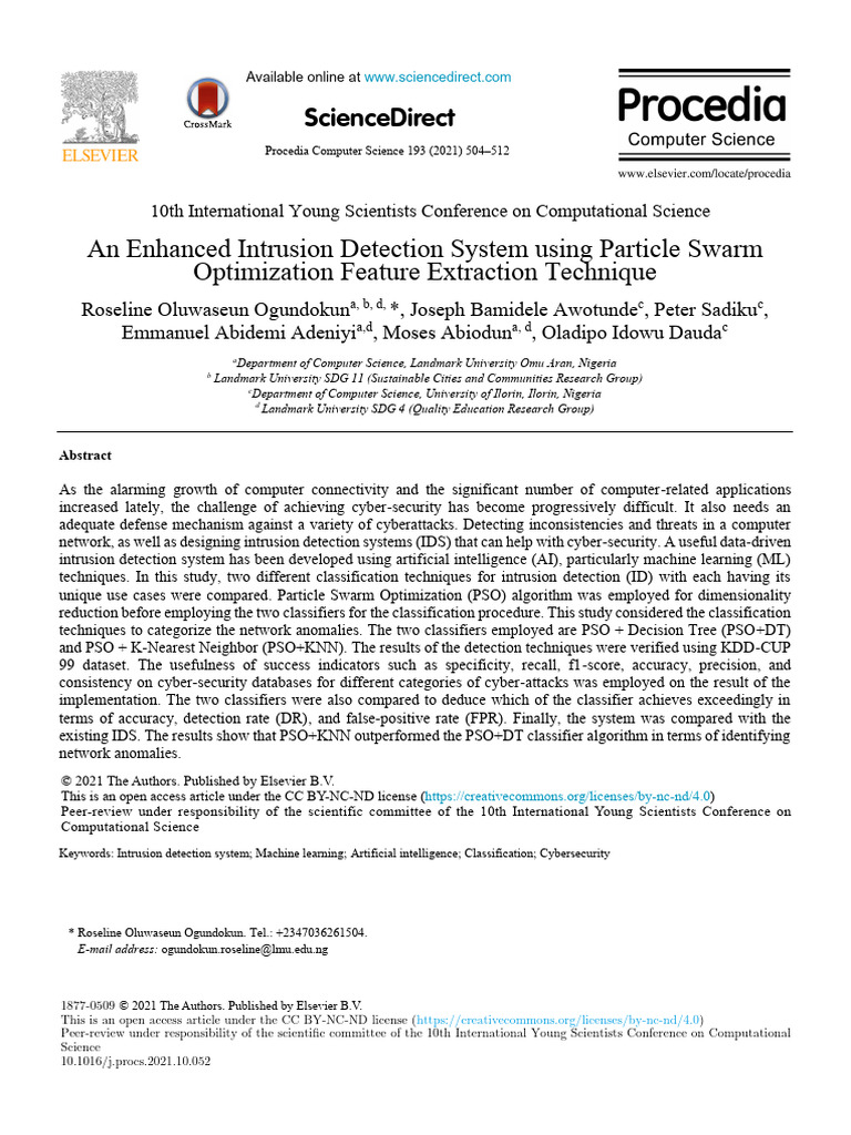 Sciencedirect Sciencedirect Sciencedirect | PDF | Machine Learning ...