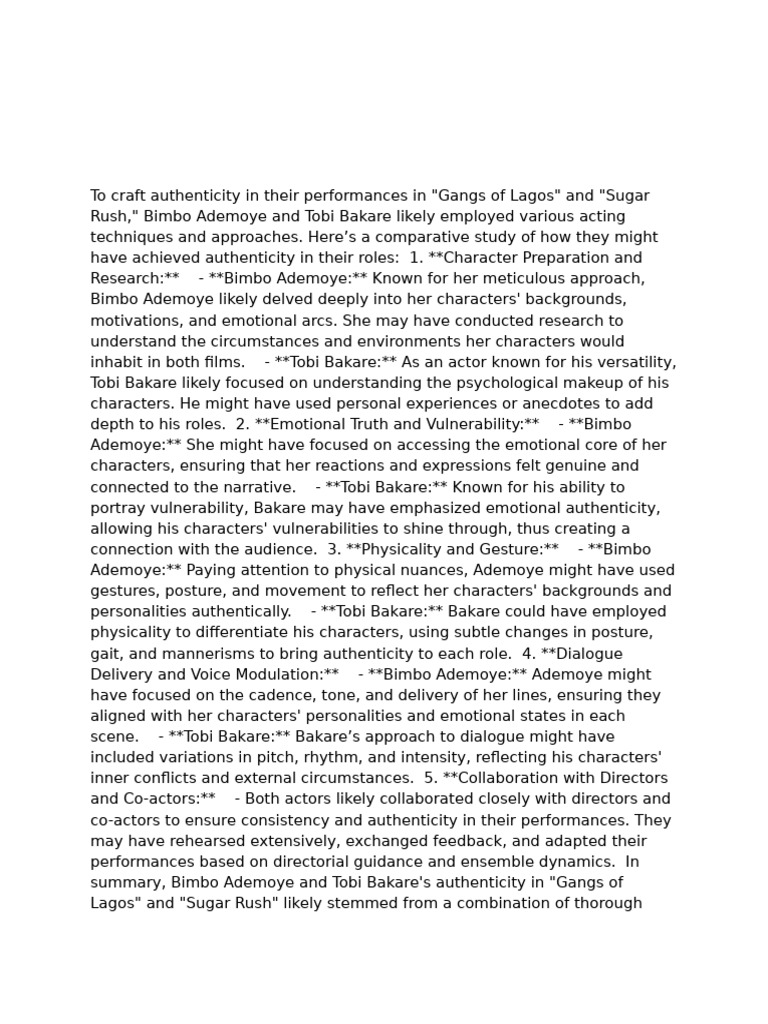 Sugar | PDF | Emotions | Improvisation