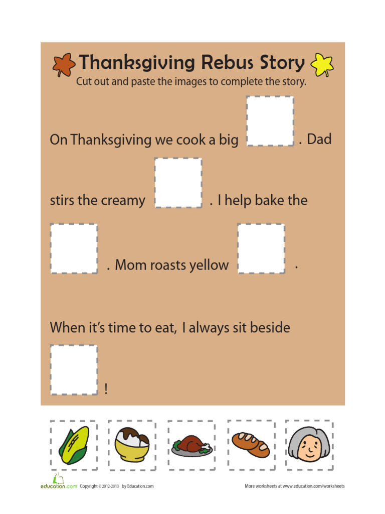 Thanksgiving Rebus | PDF