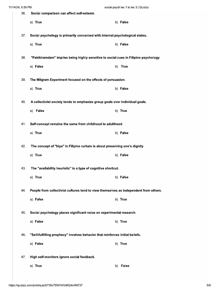 Socpsych Lec 1 To Lec 3-5-6 | PDF