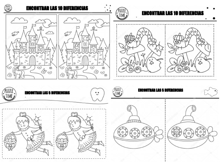 Encontrar Las Diferencias | PDF